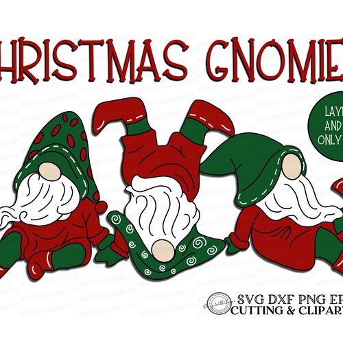 SVG Coffee Gnome 2 Cutting File Vinyl Stencil HTV DXF - Etsy