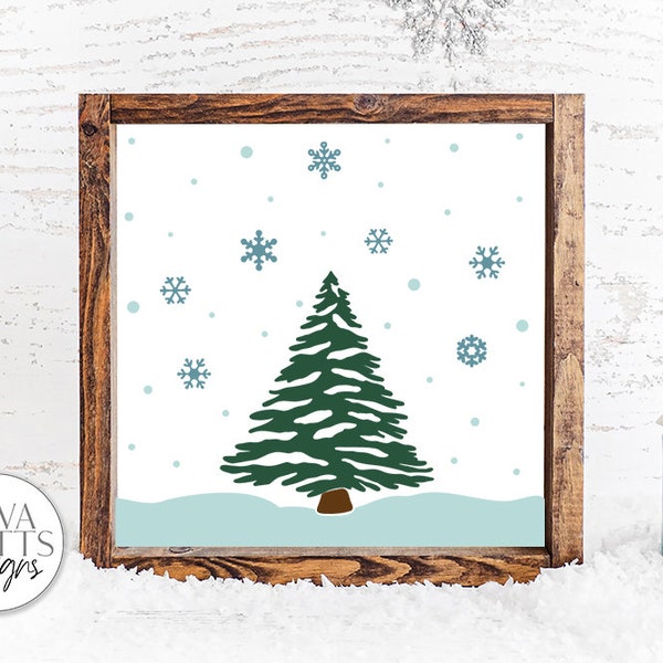 Falling Snow Svg - Etsy