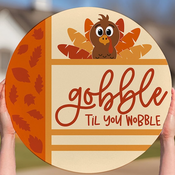Gobble Til You Wobble - Etsy