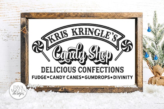 Kris Kringles Candy Shop SVG | Etsy