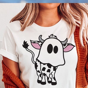 Ghost Cow SVG Halloween Cow SVG Funny Cow Ghost SVG Funny Halloween Svg ...