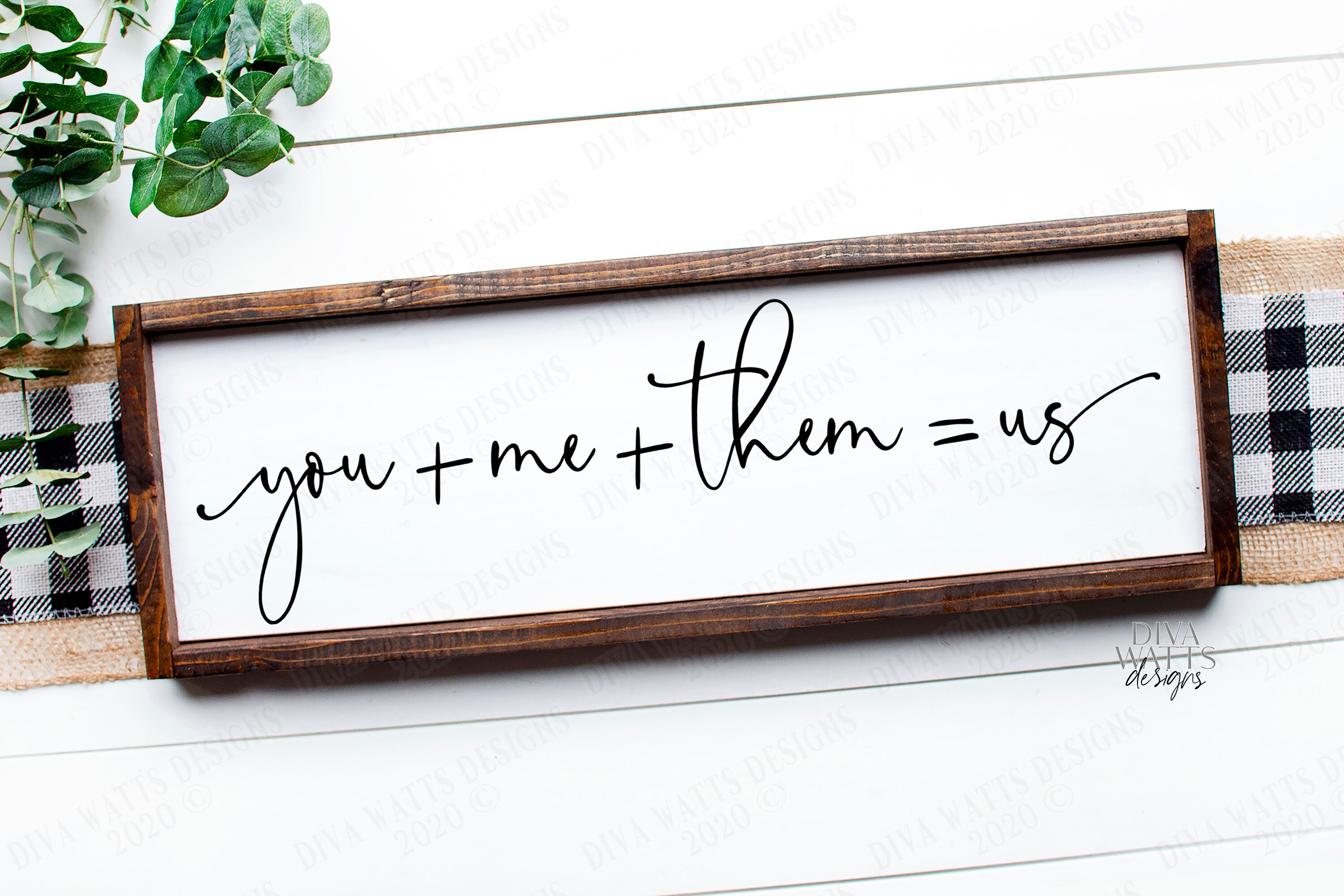 SVG | You Plus Me Plus Them Equals Us | Cutting File | = + | Customize ...