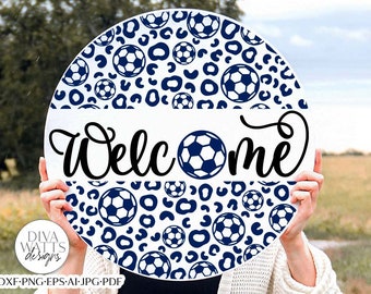 Welcome Soccer Sign - Etsy