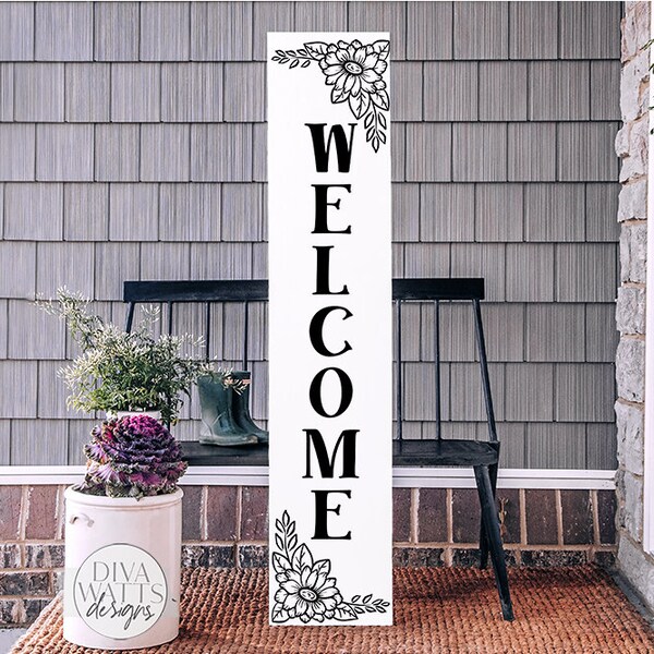 Rustic Welcome Sign - Etsy