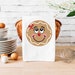 Gingerbread Girl Face SVG | Christmas / Winter Round Design - Etsy