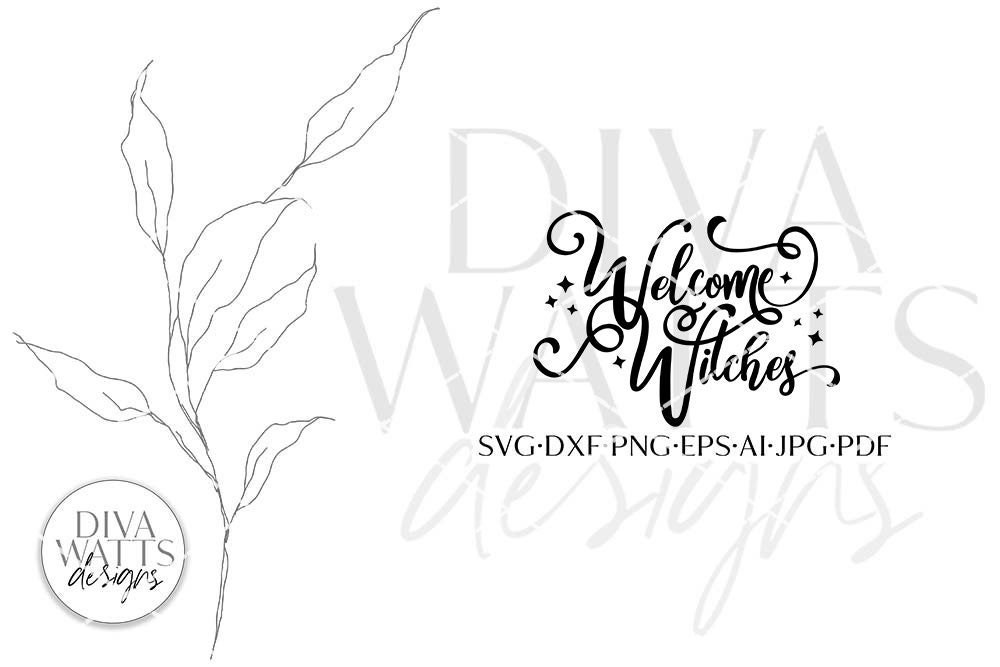 Welcome Witches SVG | Halloween Design - Etsy