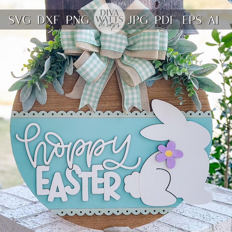 Finished Round Door Hanger - Etsy