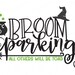 Broom Parking All Others Will Be Toad Halloween Fall Autumn Sign ...