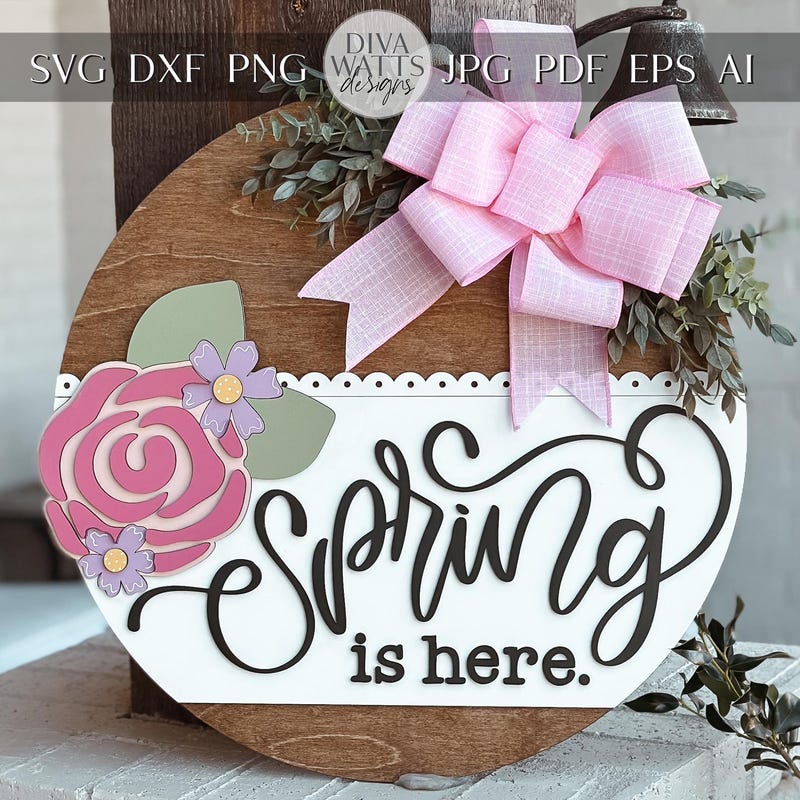 Round Door Hangers - Etsy