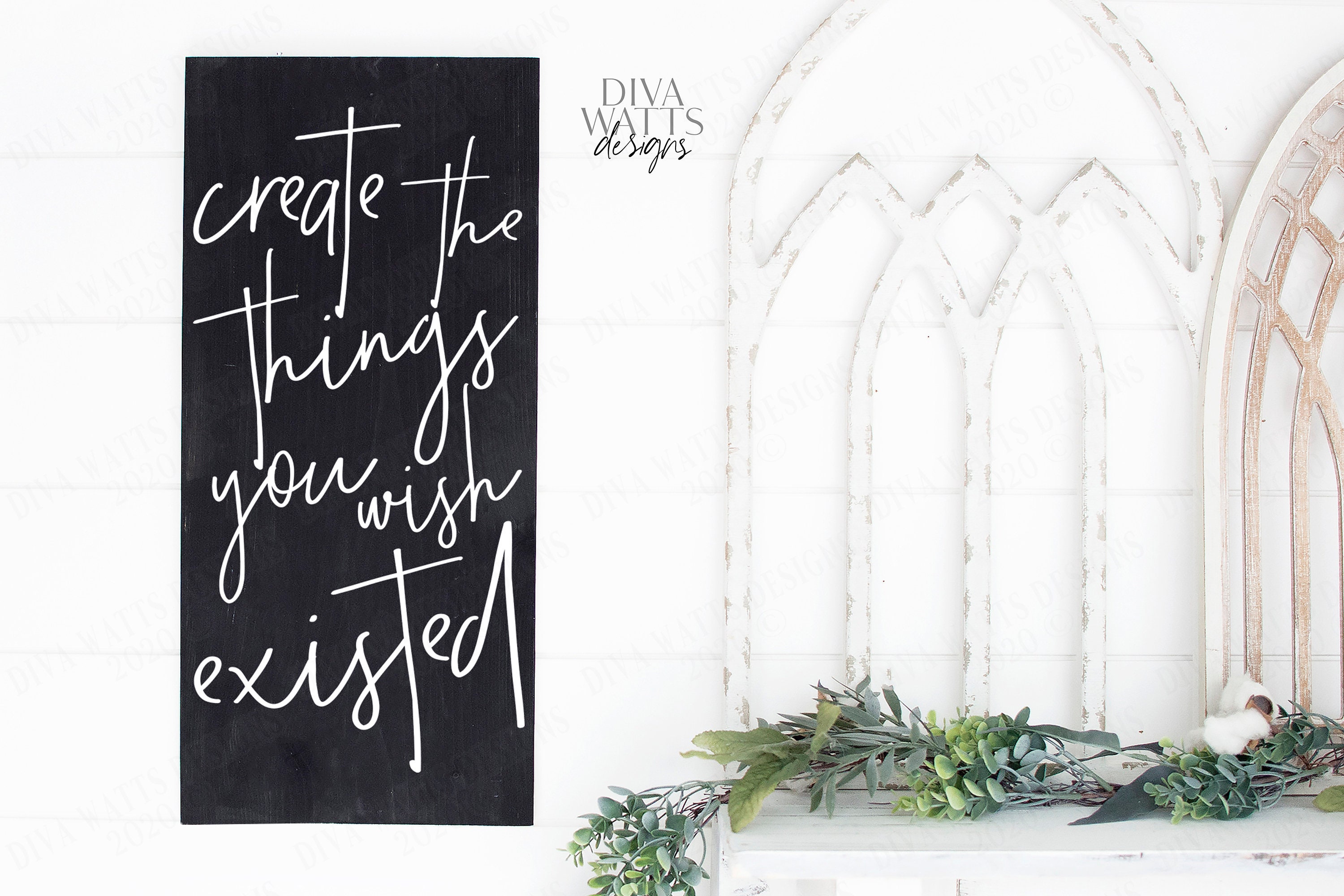 SVG Create the Things You Wish Existed Cutting File - Etsy