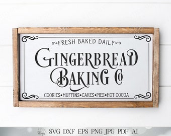 Christmas Bakery Sign - Etsy