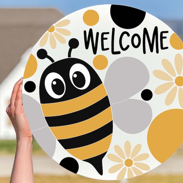 Bee Door Sign - Etsy