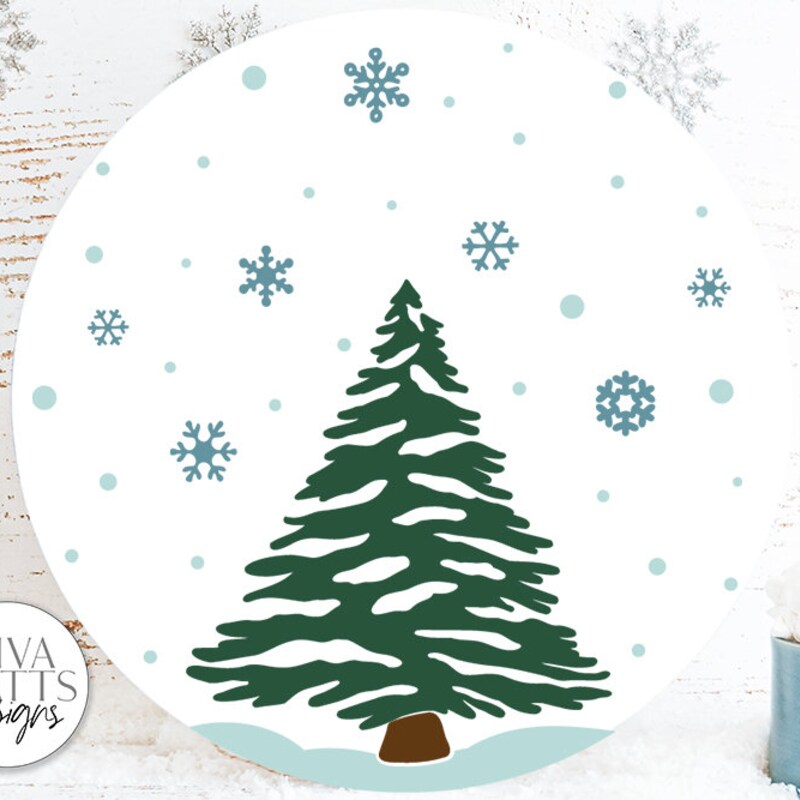 Falling Snow Svg - Etsy