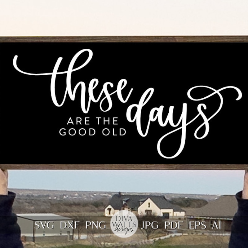 The Good Old Days - Etsy