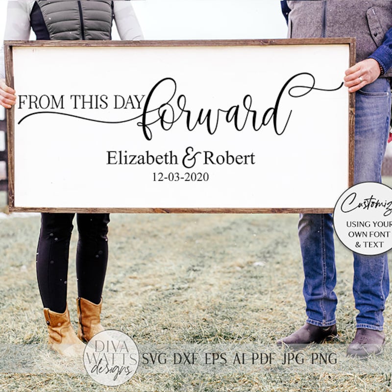 Wedding Sign Svg - Etsy