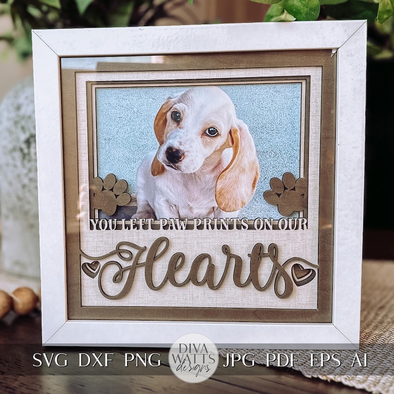 Pet Memorial Picture Card - Etsy