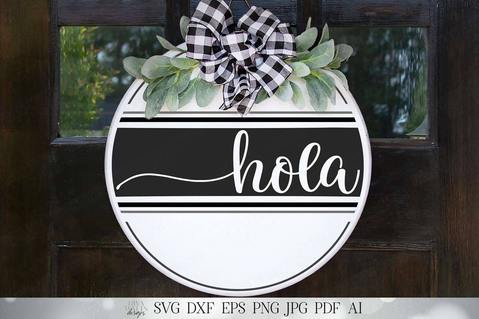 Hola SVG | Hello SVG | Spanish SVG | Welcome Svg | Farmhouse Decor ...