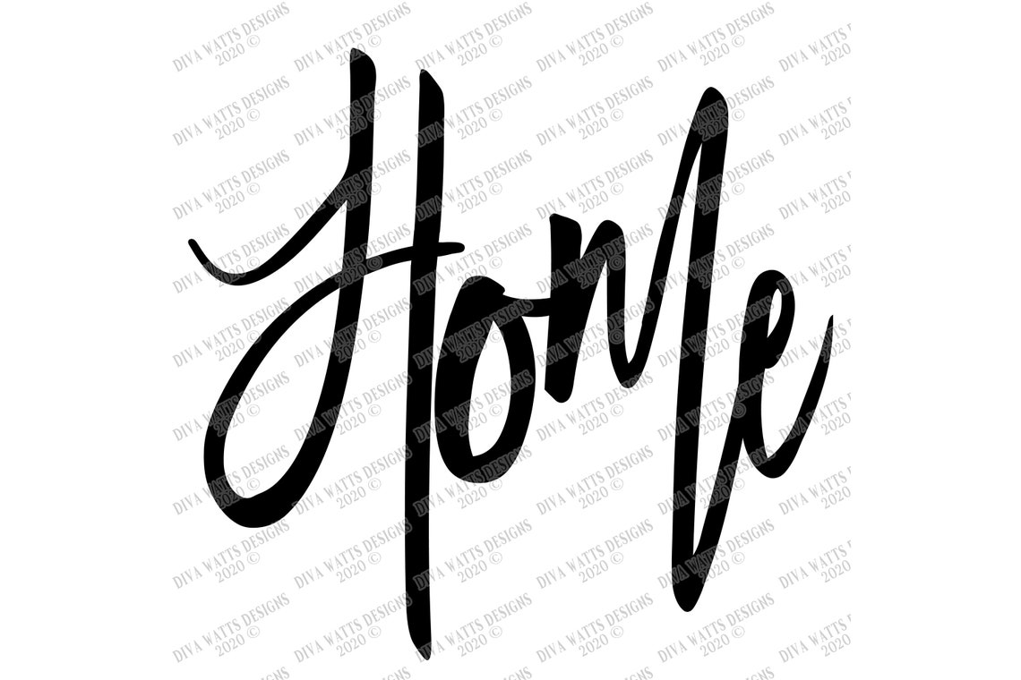 SVG Home Cutting File Oversized Modern Farmhouse Made - Etsy