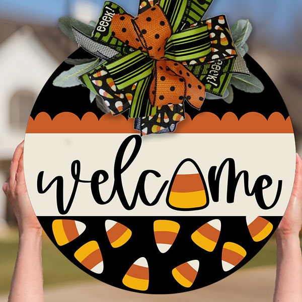 Candy Corn Sign - Etsy