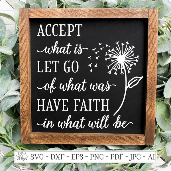 Accept What is Sign - Etsy