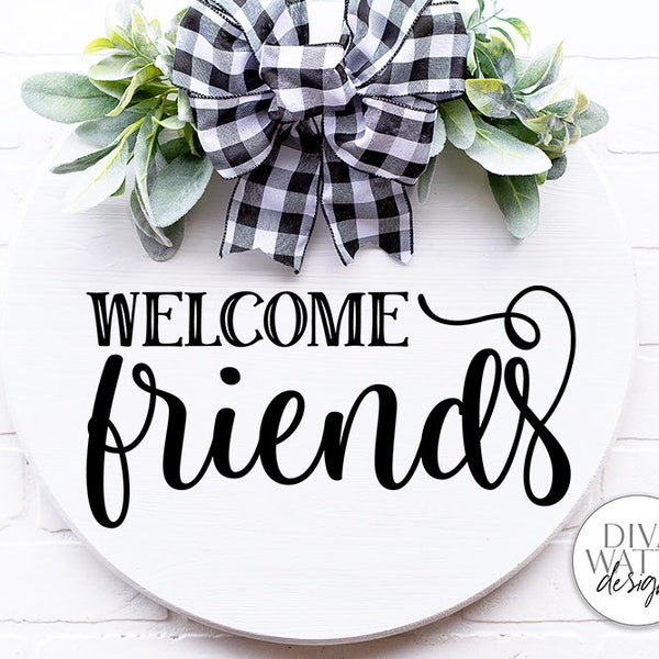 Friends Welcome - Etsy