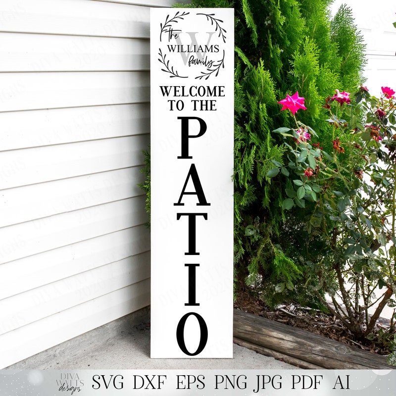 Wood Patio Signs - Etsy