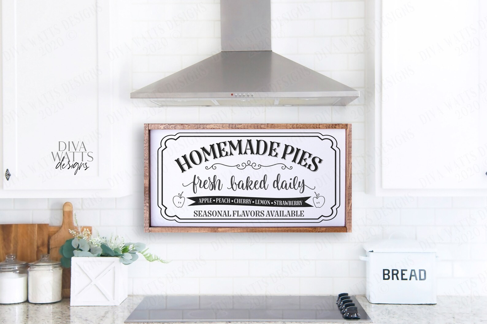 SVG Homemade Pies Cutting File Kitchen Sign Apple - Etsy