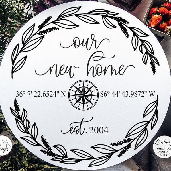 New Home Svg - Etsy