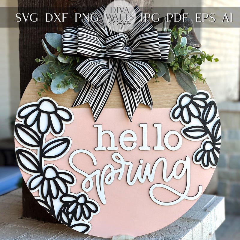 Spring Wood Art Patterns - Etsy