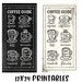 Coffee Menu SVG | Coffee Bar Sign SVG | Farmhouse Kitchen | Dxf and ...