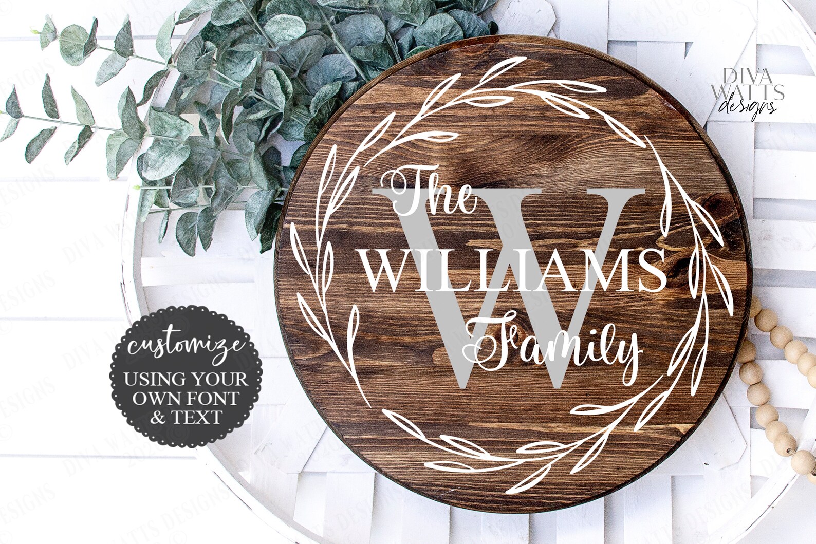 Family Monogram & Last Name Bundle Includes 6 Designs You - Etsy