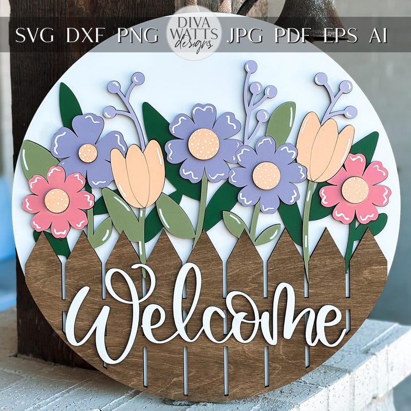 Wooden Sign Kits Spring - Etsy
