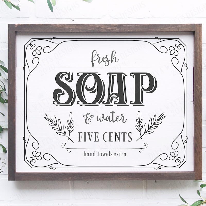 Vintage Soap Sign - Etsy