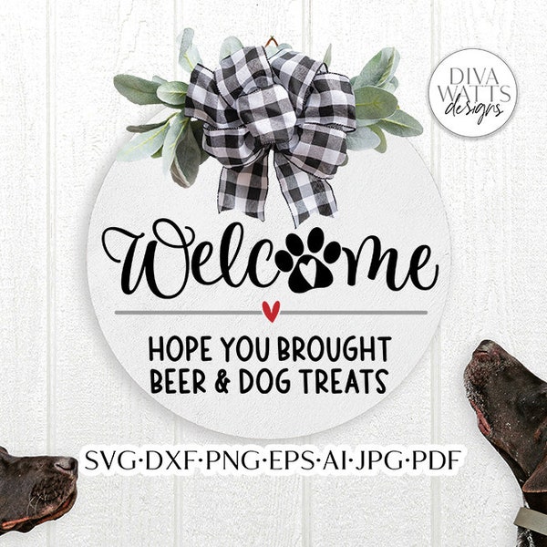 Welcome Door Sign Hope You Brought Beers - Etsy Welcome Door Sign Hope You Brought Beers - Etsy