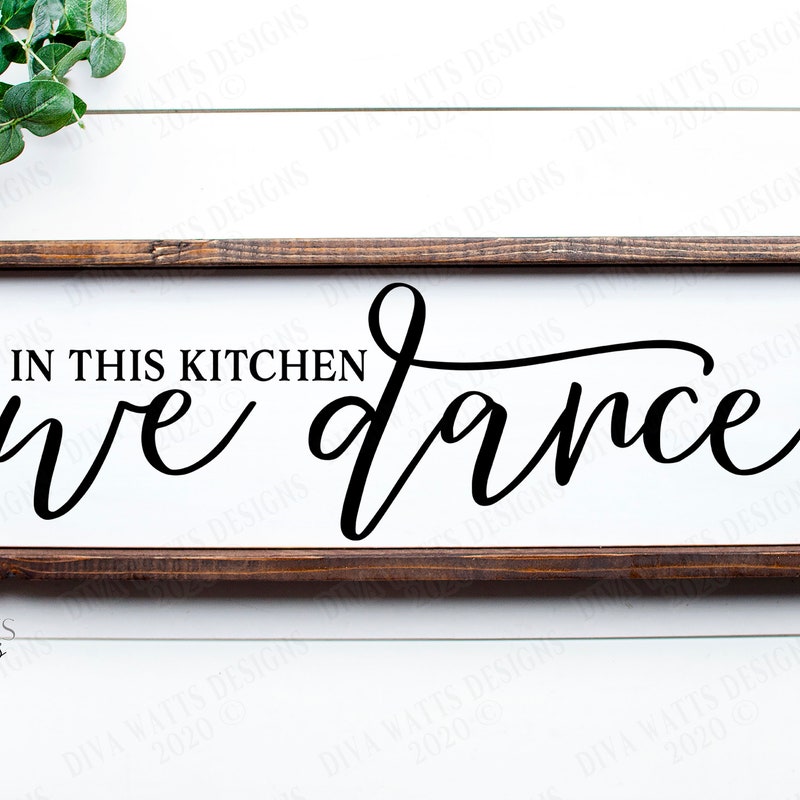 In Kitchen We Dance - Etsy