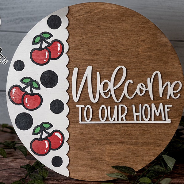 Cherries Sign - Etsy