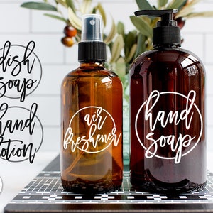 Modern Farmhouse Labels SVG | Minimalist Design - Etsy