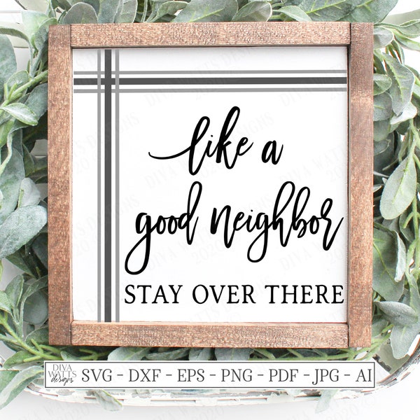 Like a Good Neighbor Svg - Etsy