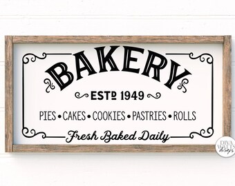 Vintage Bakery Sign - Etsy