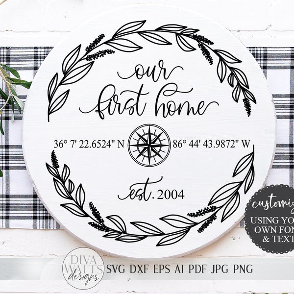 Our First Home - Etsy