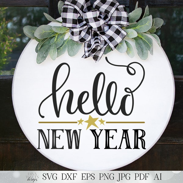 New Year Sign - Etsy