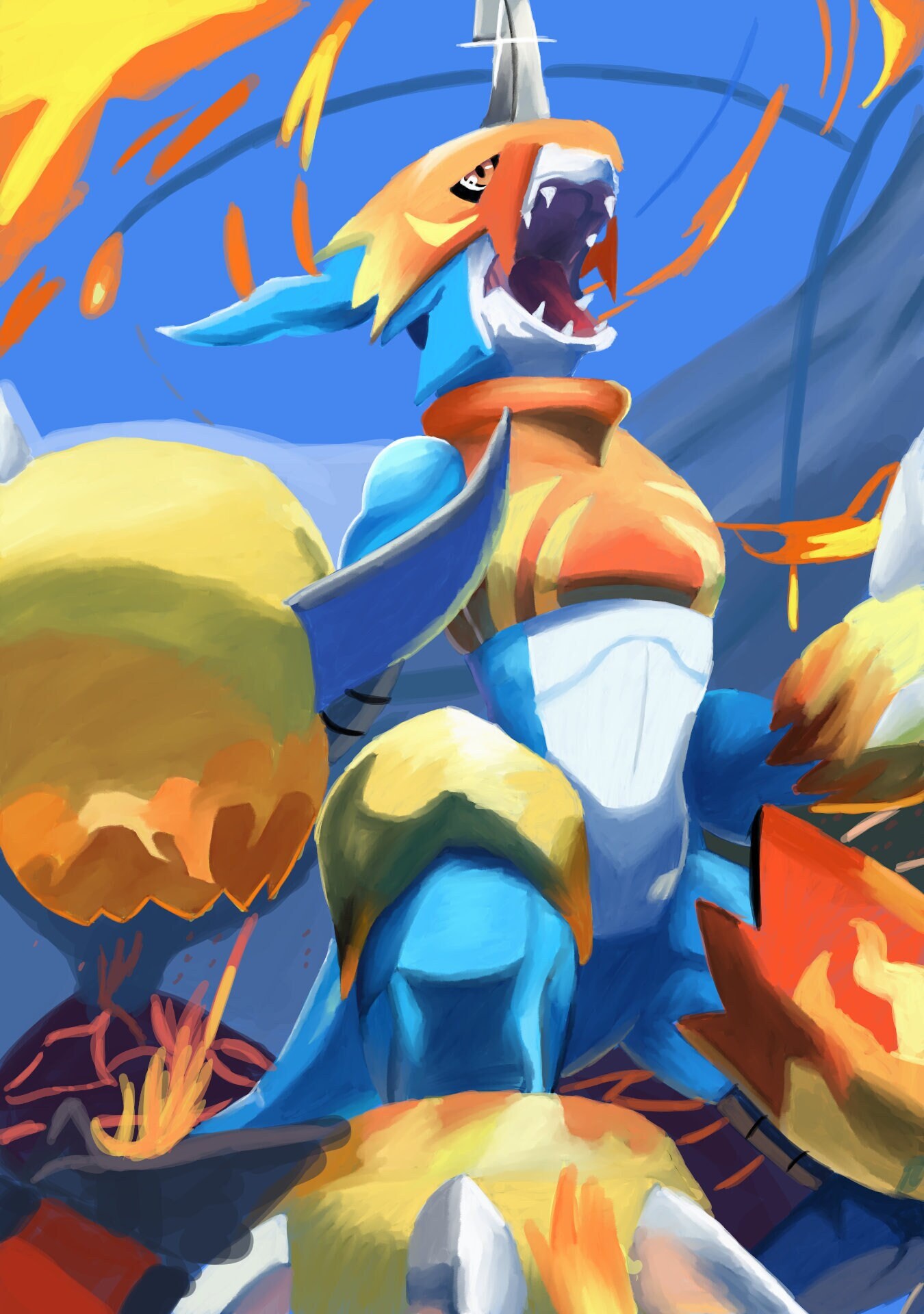 Digimon Flamedramon Wallpaper