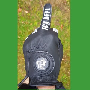Loud Golf Glove, Stand Out Golf Glove, Fck off Golf Glove, Bold Golf ...