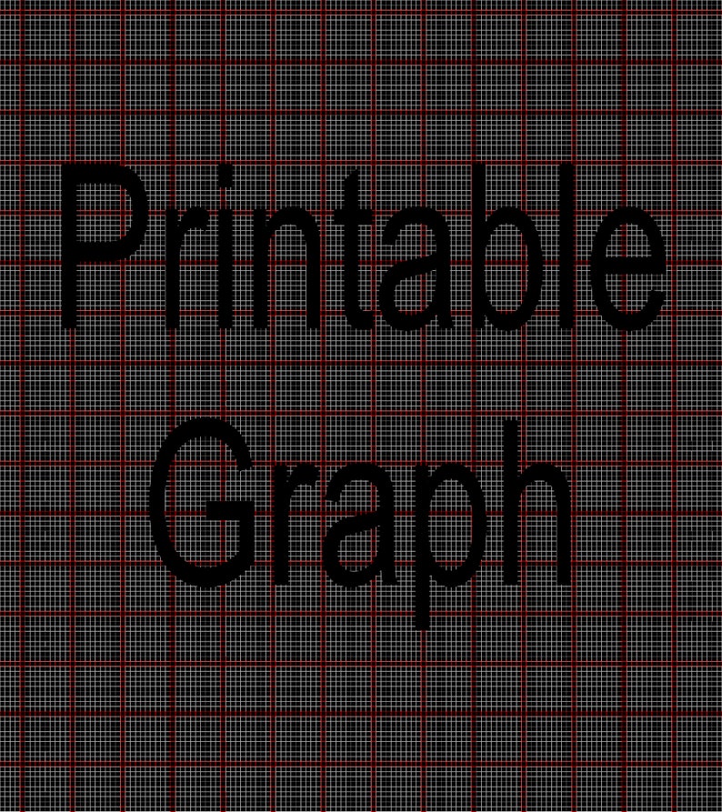 Graphigan Printable Template - Etsy
