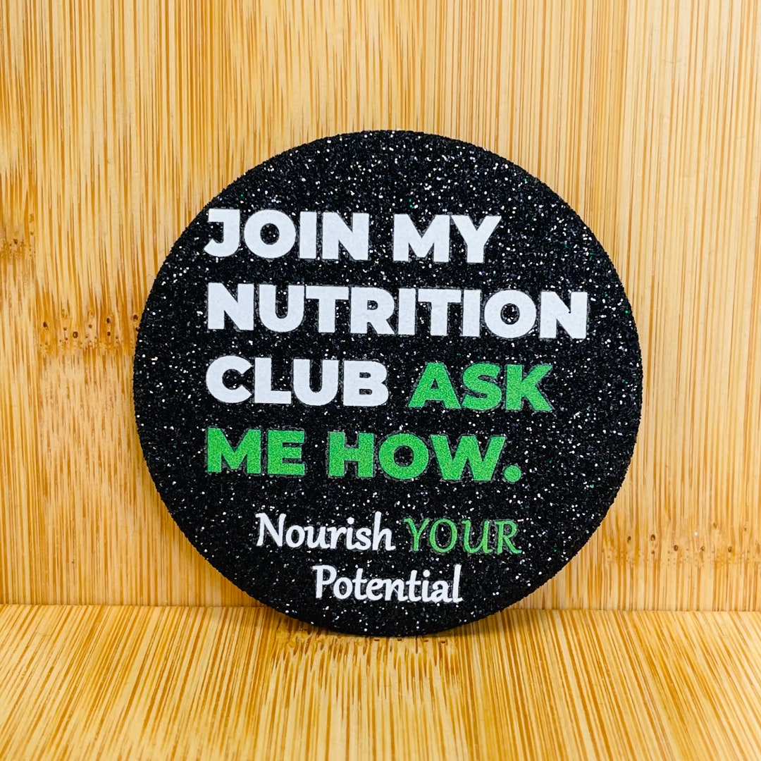 Sparkly Badge - Join My Nutrition Club - Etsy