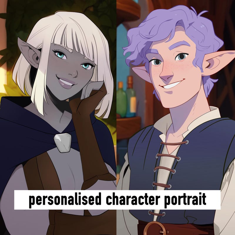 Character Commission - Etsy