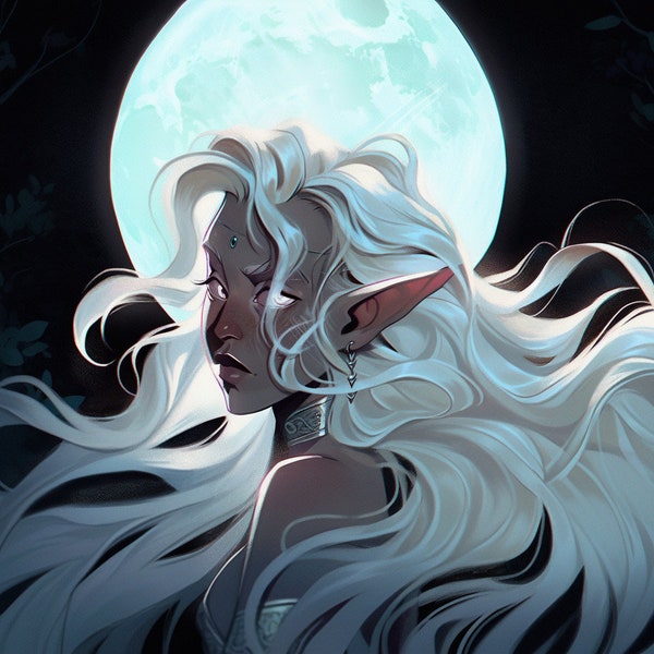 Fantasy Portrait - Etsy