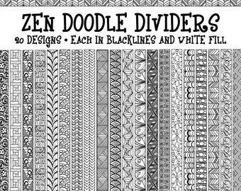 Zen Doodle | Etsy