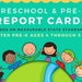 Preschool and Pre-k Report Cards and Curriculum Aligned to State ...