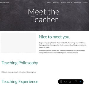 Class Website Template for Google Sites - Etsy